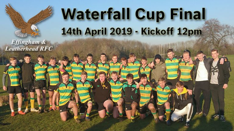 Support the Colts Waterfall Cup Final | Effingham and Leatherhead Rugby ...